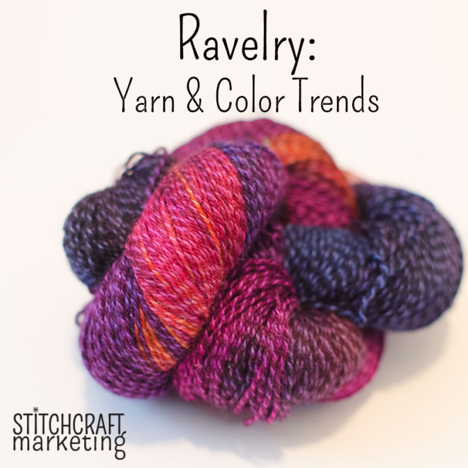 September Ravelry Update: Yarn Trends